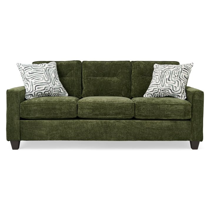 Braves Olive Sofa | The Furniture Mart