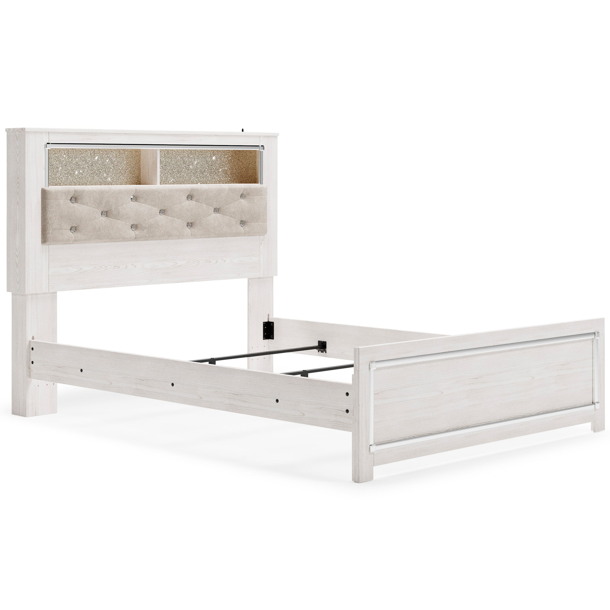 Altyra King Bookcase Bedroom Set | The Furniture Mart