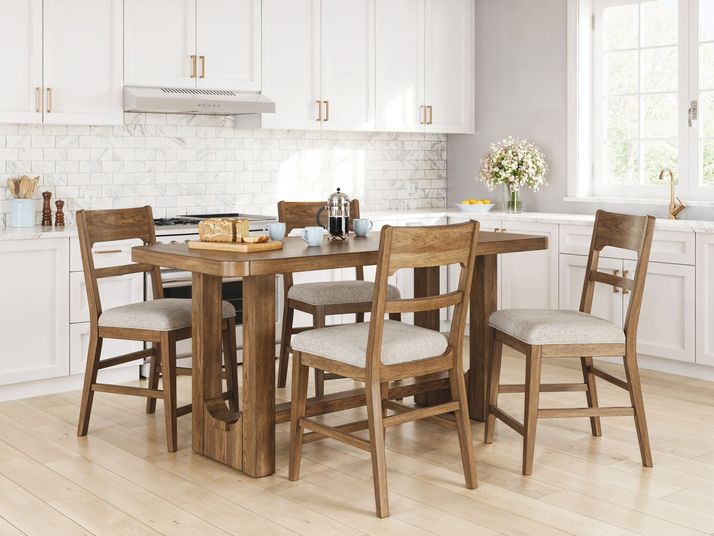 Cabalynn 5pc Counter Dining Set II | The Furniture Mart